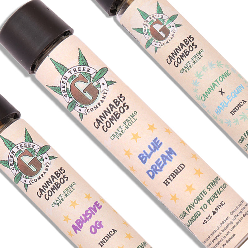 Green Treez Company Triple Prerolls | 1.5 grams | THCa Prerolls