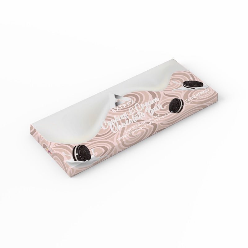 Delta Extrax Cookies and Cream Chocolate Bar | 150mg | Delta 9 THC ...