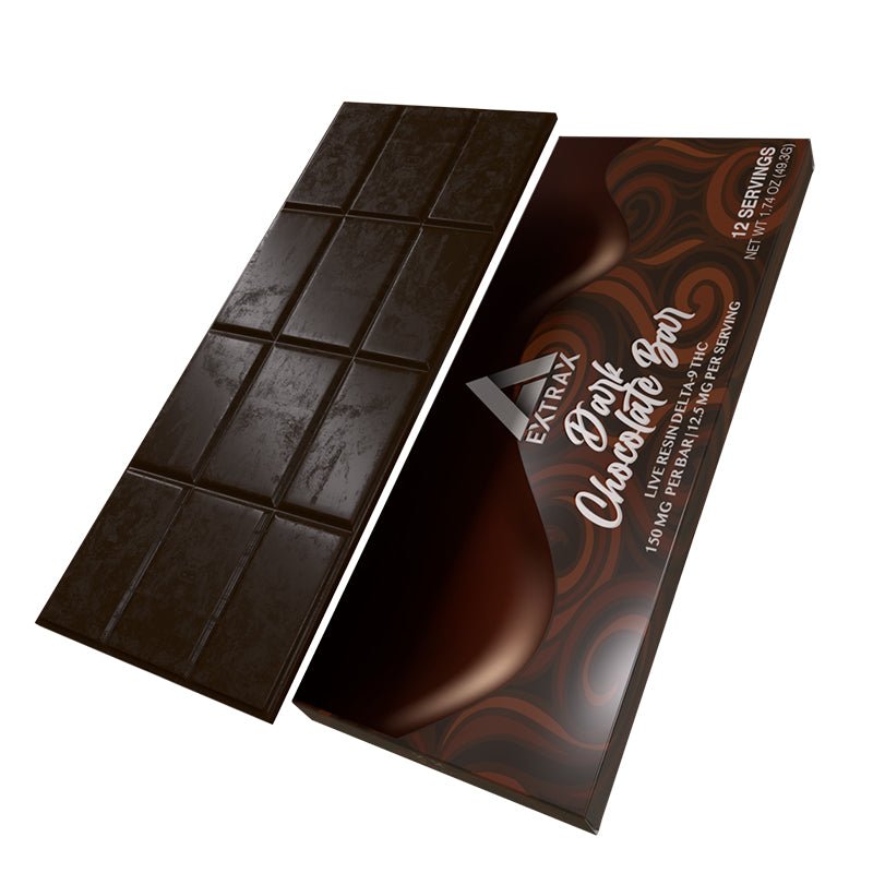 Delta Extrax Dark Chocolate Bar | 150mg | Delta 9 THC – Green Treez Company