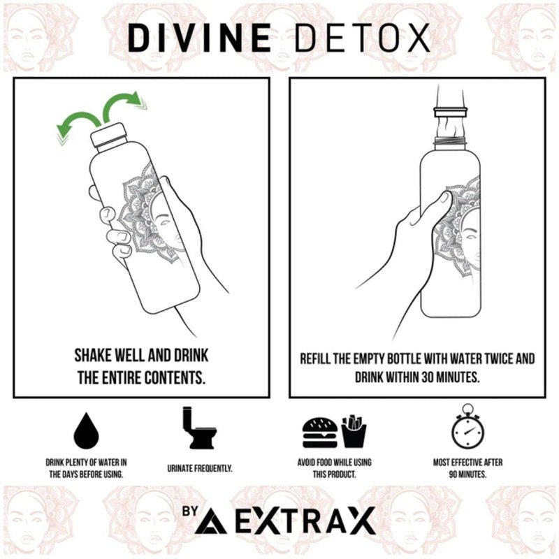 Delta Extrax Divine Detox Drink | Blue Raspberry | CBD – Green Treez ...
