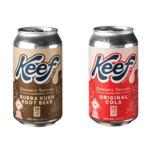 Keef Classic THC Sodas Multiple Flavors | 10mg | Delta 9 THC – Green ...