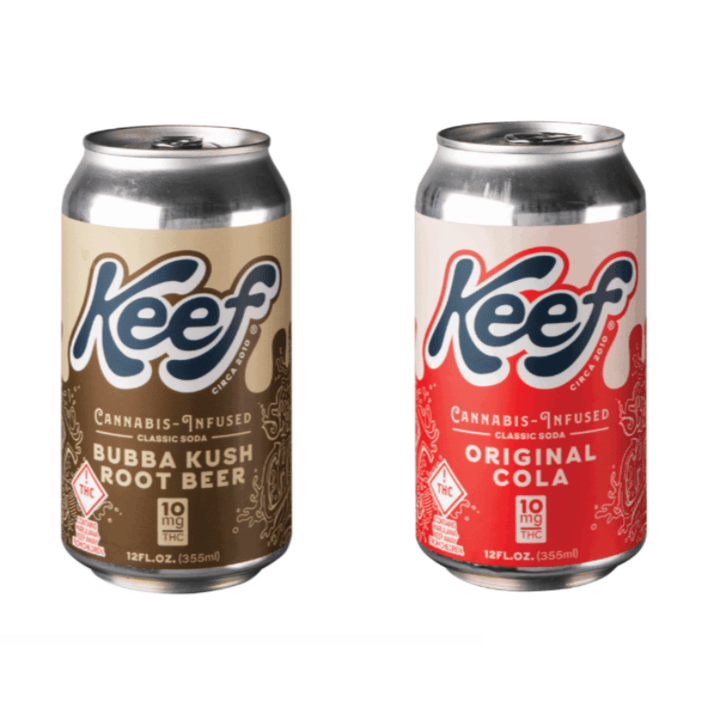 Keef Classic THC Sodas Multiple Flavors | 10mg | Delta 9 THC – Green ...