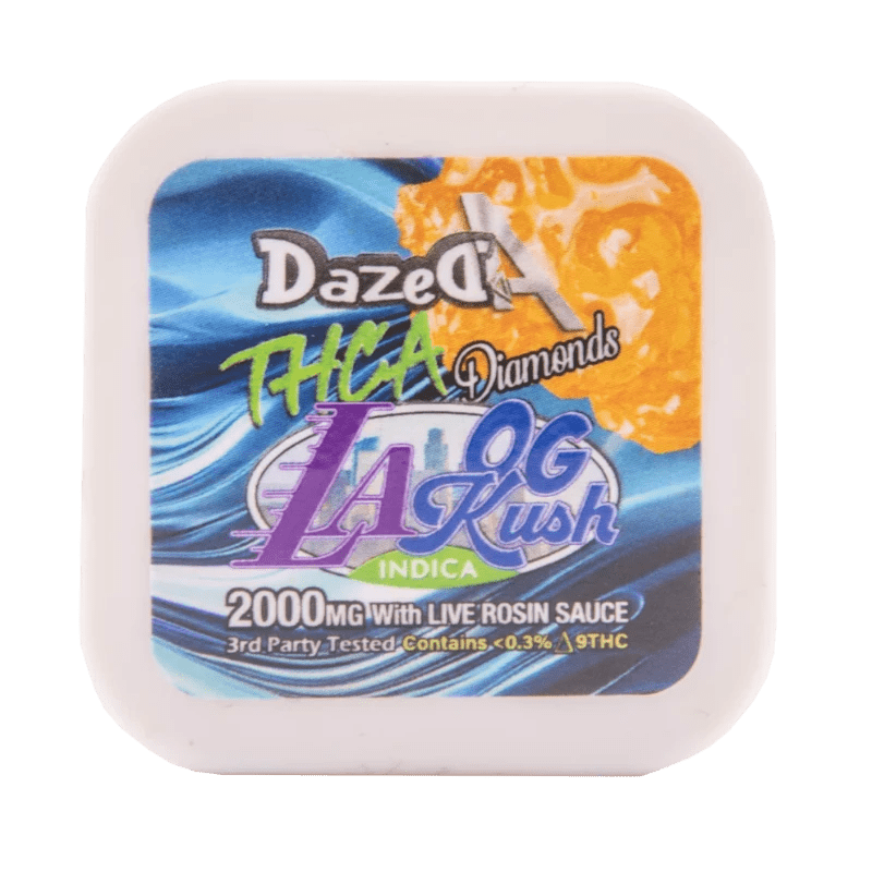 Dazed8 LA OG Kush Diamonds | 2 grams | THCa Concentrates – Green Treez ...