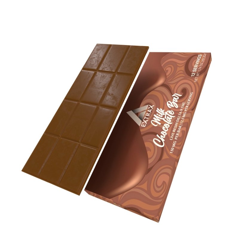 Delta Extrax Milk Chocolate Bar | 150mg | Delta 9 THC – Green Treez Company