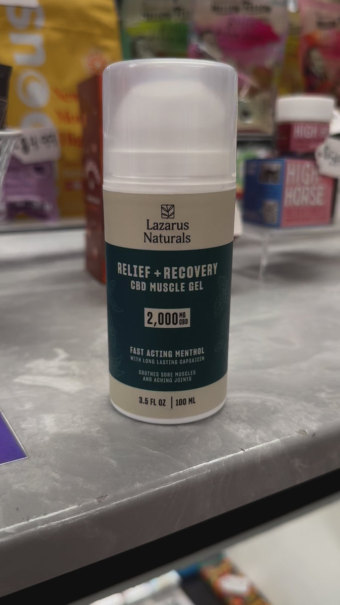 CBD Muscle Relief Lazarus Naturals | Nashville TN | Shop Online – Green ...