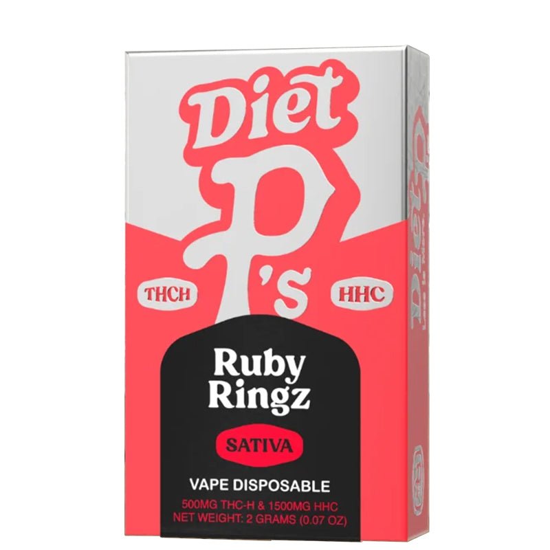 Diet P's Ruby Ringz Disposable | 2 gram | THCh HHC – Green Treez Company