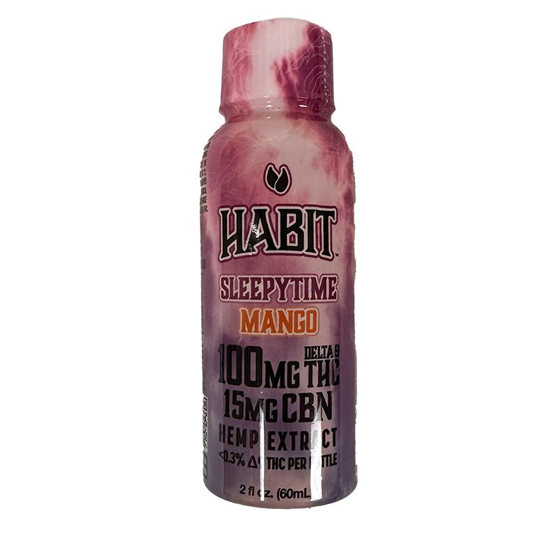 Habit Hemp Sleepytime Mango Syrup Shot | 115mg | Delta 9 THC CBN ...