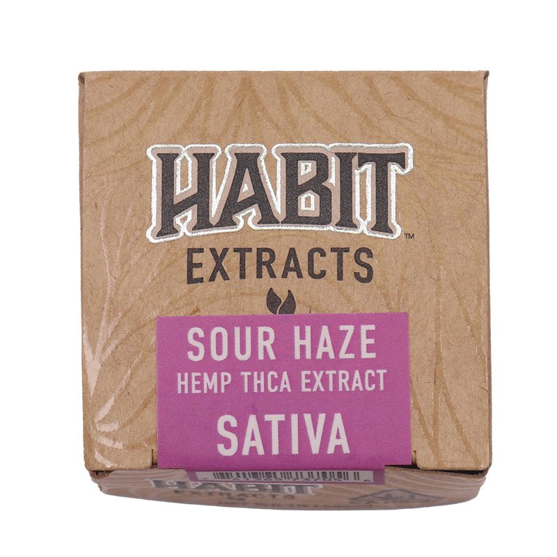 Habit Hemp Extracts Sour Haze Concentrate | 1 gram | THCa Batter Dab ...