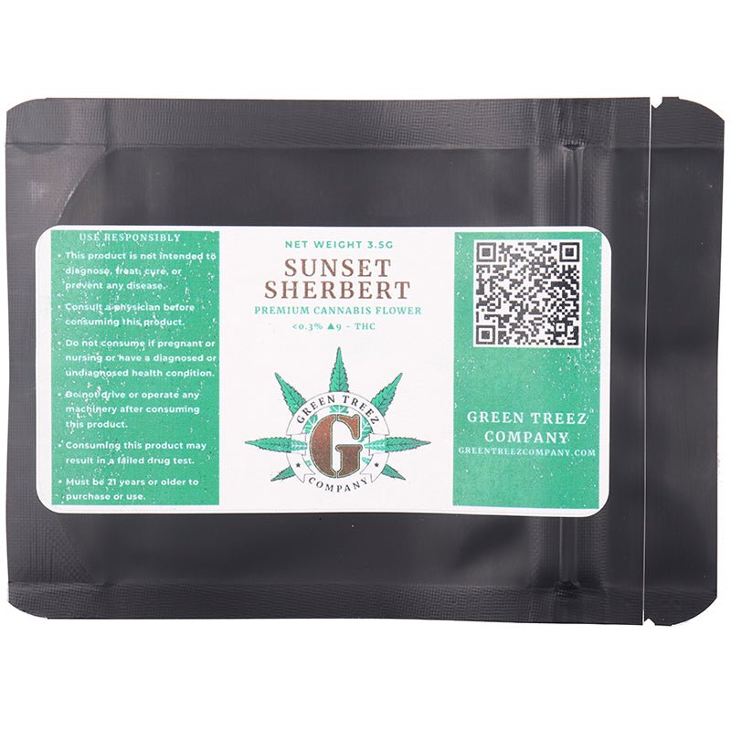 Sunset Sherbet Flower 3.5g - 1oz | Nashville TN | Shop Online – Green ...